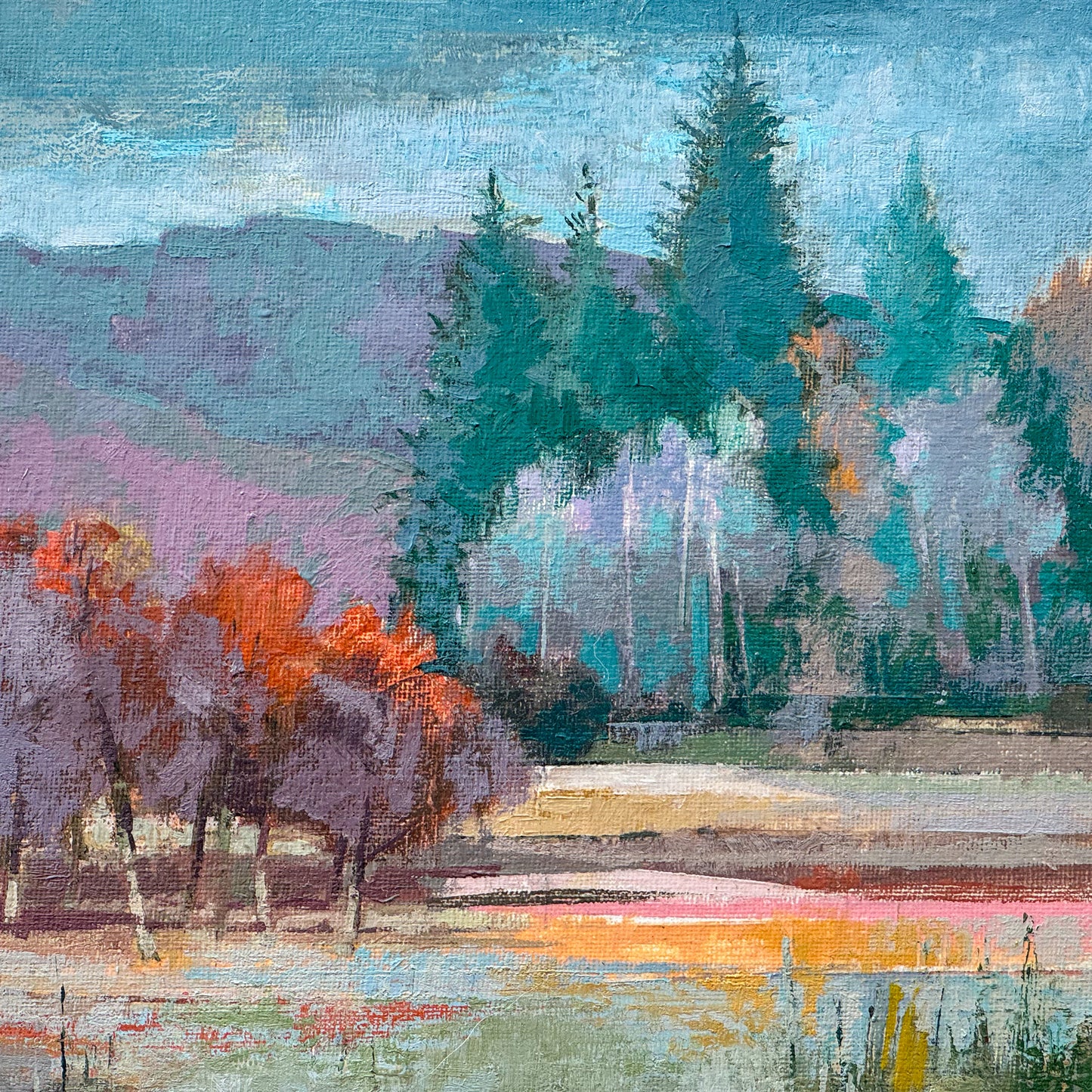 Below Craig Dhu, Newton More by Allan Lawson – Finzean Estate